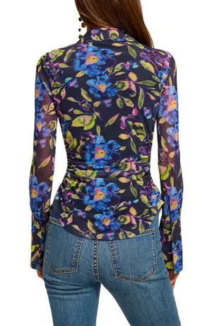 Ramy Brook Talisa Floral Print Shirt