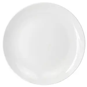 ELAMA Porcelain 12 Piece Large Round Dinner Plate Set