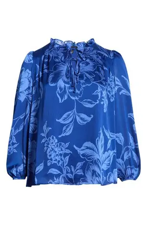 SUGARLIPS Ciara Floral Lindsey Ruffle Top