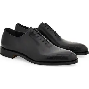 Croc Effect Oxfords For Men