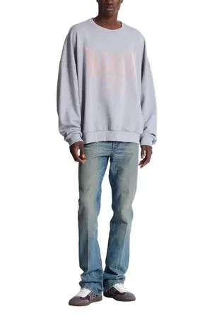Balmain Printed Cotton Sweatshirt