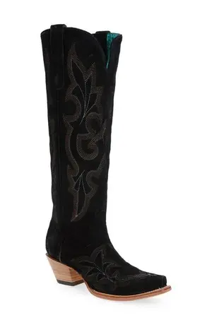 CORRAL Embroidered Knee High Cowboy Boot