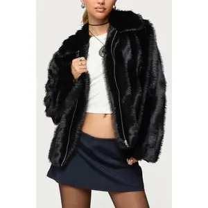 Edikted Faux Fur Jackets For Women