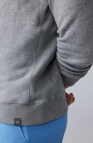 Mack Weldon Ace Cotton Blend French Terry Crewneck Sweatshirt