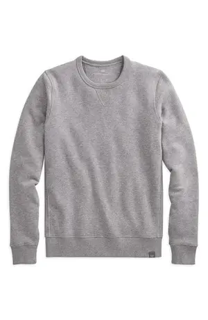 Mack Weldon Ace Cotton Blend French Terry Crewneck Sweatshirt
