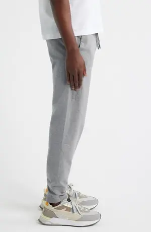 Mack Weldon Ace Stretch Cotton French Terry Sweatpants - Grey Heather