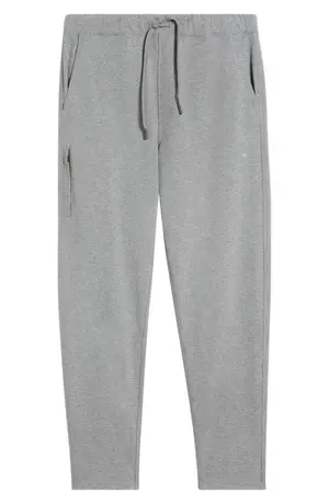 Mack Weldon Ace Stretch Cotton French Terry Sweatpants - Grey Heather