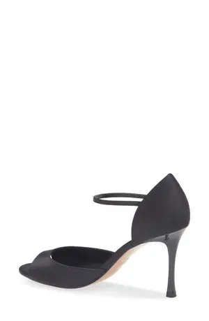 Mango Satin Stiletto Sandal