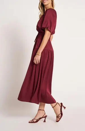 Matty M. Belle Puff Sleeve Dress