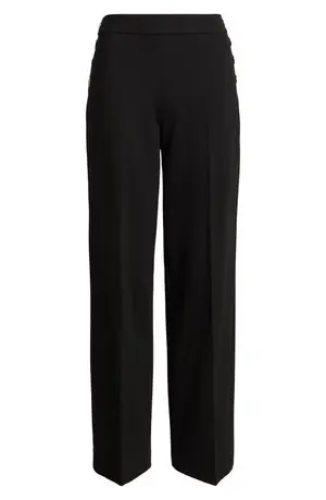 Anne Klein Pull-on Sailor Pants - Anne Black