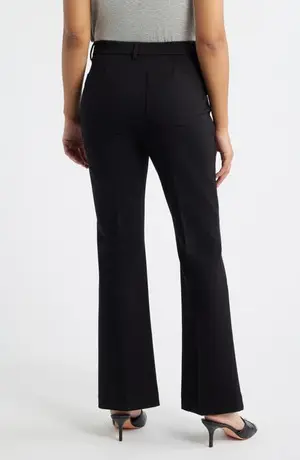 LIVERPOOL Patch Pocket Flare Leg Trousers