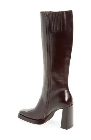 Jeffrey Campbell Maximal Knee High Boots - Espresso