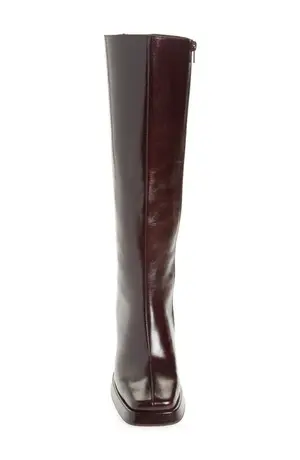 Jeffrey Campbell Maximal Knee High Boots - Espresso