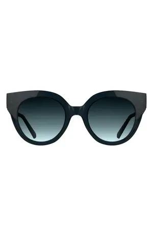 Kendra Scott Dira 51mm Gradient Sunglasses - Petrol