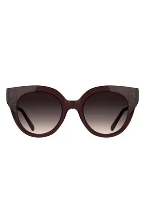 Kendra Scott Dira 51mm Gradient Sunglasses - Wine