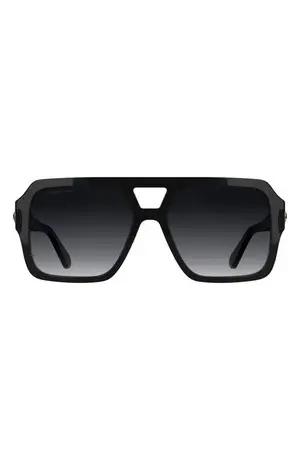 Kendra Scott Elisa Aviator Sunglasses Black