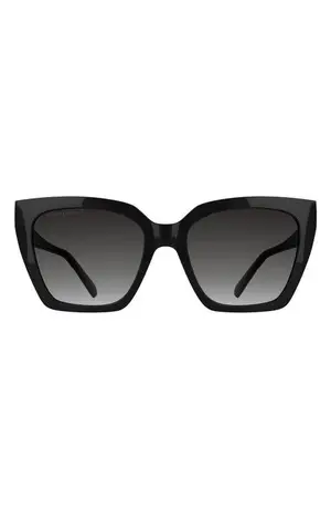 Kendra Scott Dira 56mm Gradient Sunglasses - Black