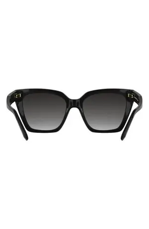 Kendra Scott Dira 56mm Gradient Sunglasses - Black