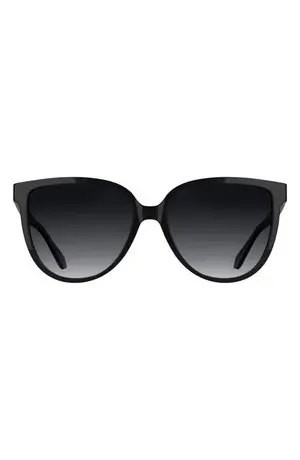 Kendra Scott Acetate Sunglasses With Gradient Lenses - Black