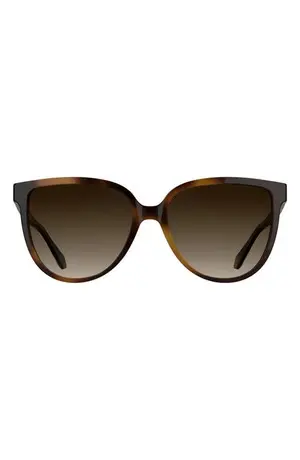 Kendra Scott Acetate Sunglasses With Gradient Lenses - Tortoise