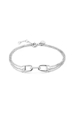 DPT ANTWERP Arch Diamond Bracelet - White Rhodium