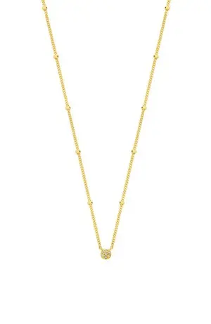 DPT ANTWERP First Beaded Necklace - Yellow 18k Gold Plated