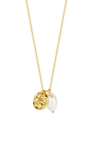 DPT ANTWERP Coco Charm Necklace - Yellow 18k Gold Plated