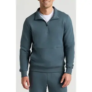 True Classic Fleece Quarter Zip Sweatshirt - Neptune