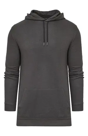 True Classic Waffle Pullover Hoodie - Carbon