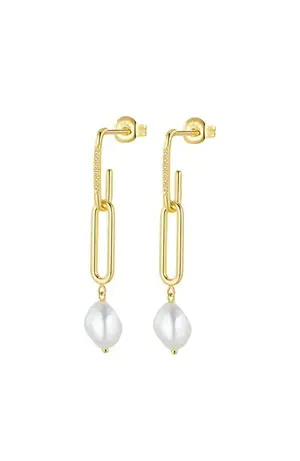DPT ANTWERP Elaine Drop Earrings - Pearl