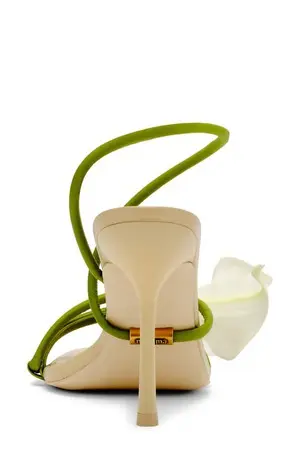 Cult Gaia Cassidy Calla Lily Slingback Sandal