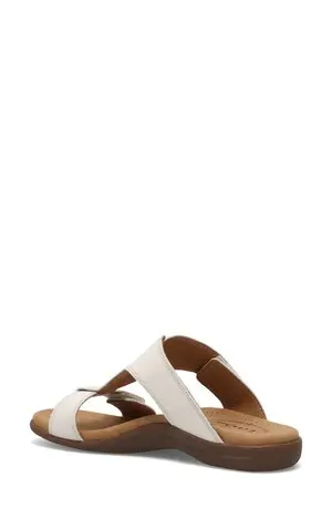 TAOS Slide Show Sandal - White