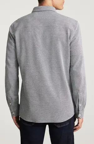 MAVI Total Cotton Blend Button-up Shirt