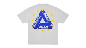 PALACE Eu Tri T-shirt - Grey Marl