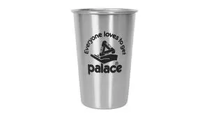 PALACE Hand Out Metal Cup - Silver