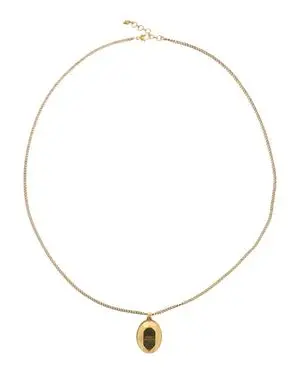 Alexander McQueen Faceted Pendant Necklace - Gold