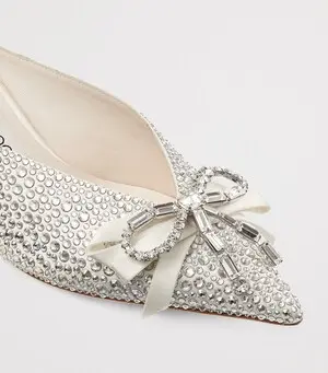 JIMMY CHOO Auria 50 Embellished Mules