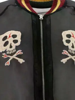 Kapital Skull-embroidered Bomber Jacket