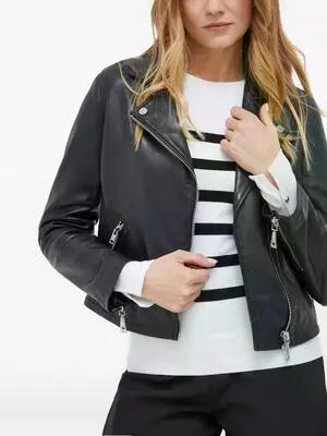 Guess Leather Zip Jacket