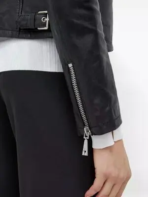 Guess Leather Zip Jacket