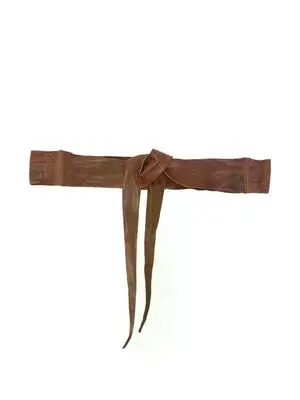SOMMET Tie Belt - Brown