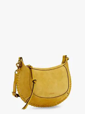 Isabel Marant Étoile Oskan Moon Suede Bag - Yellow