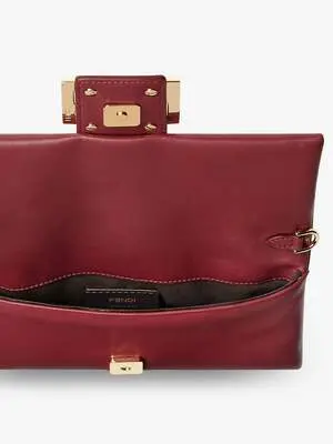 Fendi Mamma Baguette Leather - Red