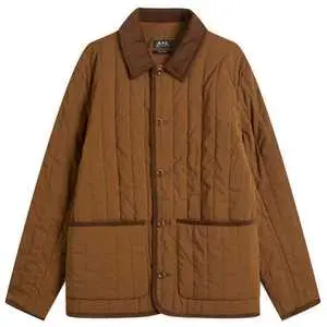 A.p.c. Leone Technical Canvas Quilted Jacket