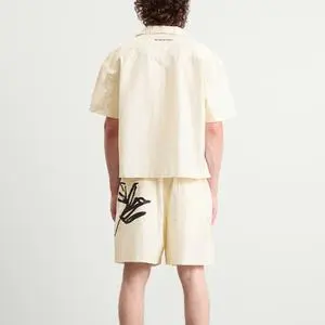 MKI MIYUKI ZOKU Washed Ink Flower Vacation Shirt Presented By