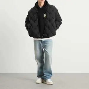 REPRESENT Pillow Puffer Jacket - Jet Black