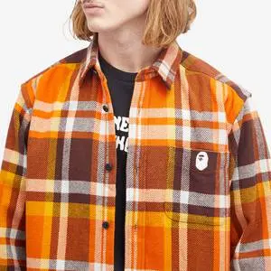A BATHING APE Checked Overshirt
