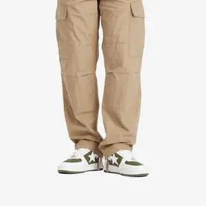 A BATHING APE Negative Sta Sneakers - White/olive