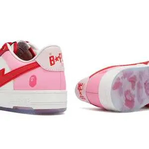 A BATHING APE Sta Os Sneakers - Pink