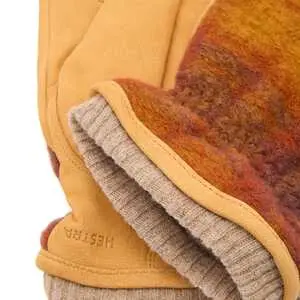 HESTRA Noah Gloves - Mustard Multi